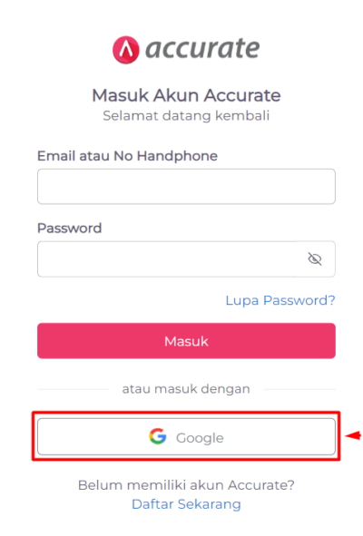Login Accurate Online - Masuk atau Daftar