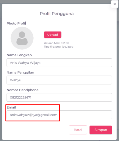 Cara Ubah Alamat Email Akun di Accurate Online