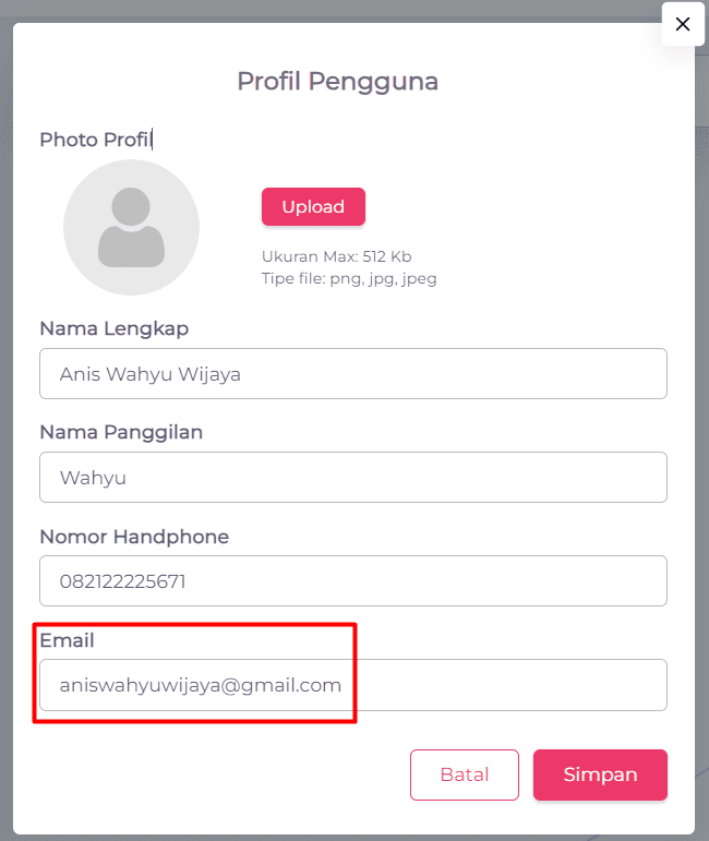 Cara Ubah Alamat Email Akun di Accurate Online